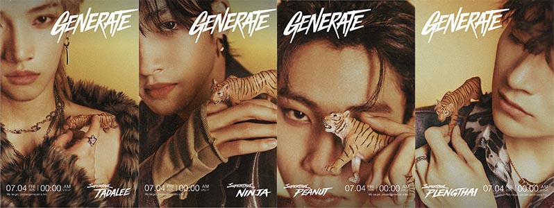 “SuperThai” ส่งซิงเกิลพรีเดบิวต์ “GENERATE” ตอกย้ำความฮอต! เสิร์ฟพลังเสือกับ Dance Performance ...